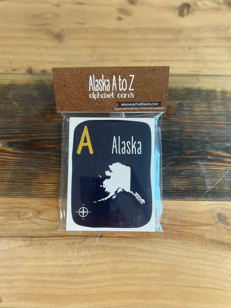 Alaska A to Z Alphabet Cards – Wren Wholesale